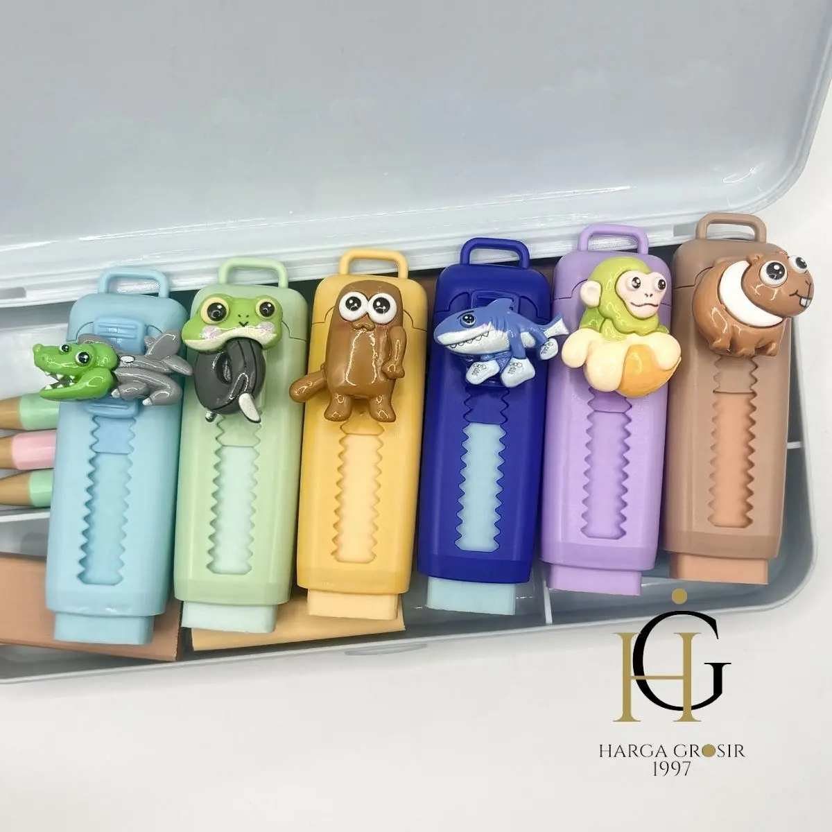 ERASER HAPUSAN ALAT TULIS LUCU VIRAL PENGHAPUS MODEL CUTTER BRAINROT ...