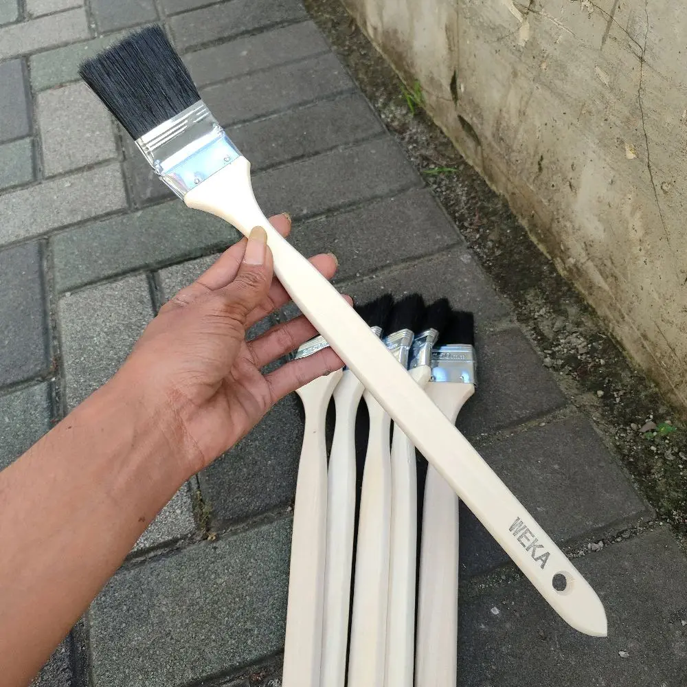 Kuas Bengkok Gagang Panjang 1" 2" 3" Koas weka - Shop | Tokopedia