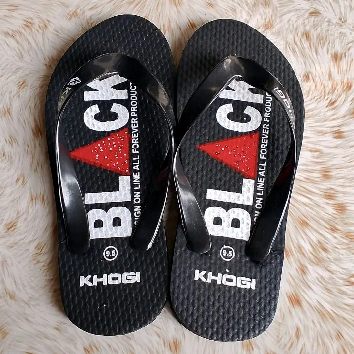 KHOGI Sandal Jepit Pria Wanita Original Bahan Karet Lentur Anti Selip ...