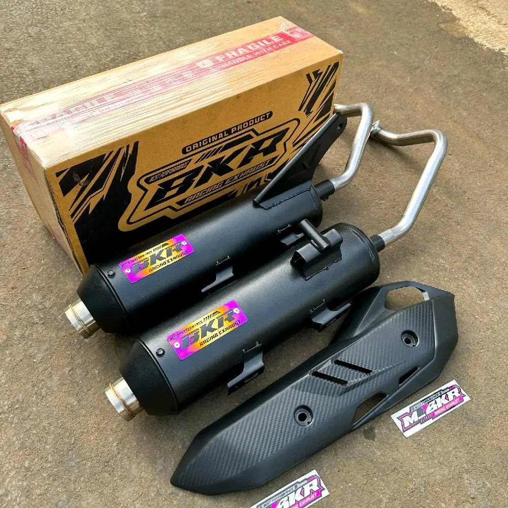 (sarteng, sarful) Kenalpot Moncong Shojiro Original BKR EXHAUST Beat ...