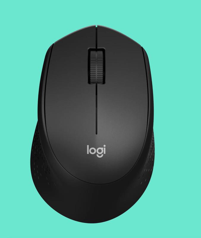 Mouse Wireless Logitech M331 Silent Plus Hitam garansi resmi - Shop | Tokopedia