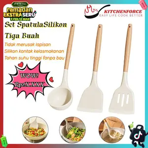 4pcs Spatula kayu aren super Kitchenware - Shop | Tokopedia