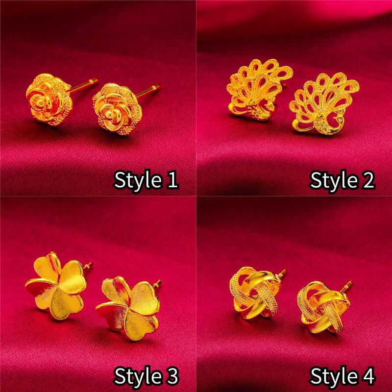 Anting-anting bunga retro klasik, serba guna dan elegan, untuk - TikTok ...