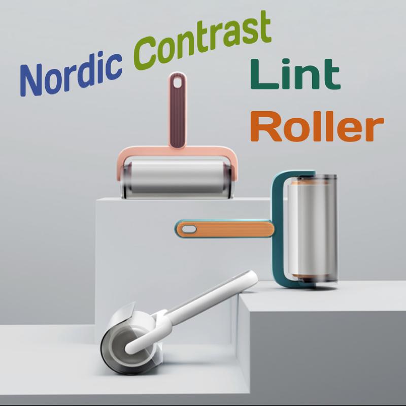 Tearable Roll Paper Sticky Roller Dust Wiper Pet Hair Clothe - TikTok ...