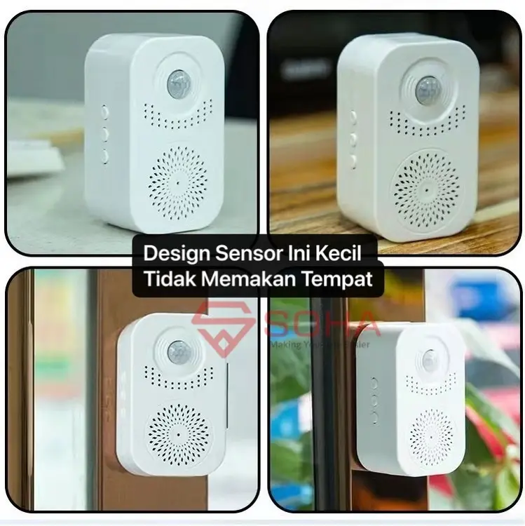 Bel Pintu Sensor Motion Sensor Gerak Otomatis Bunyi Hello Welcome Bisa ...