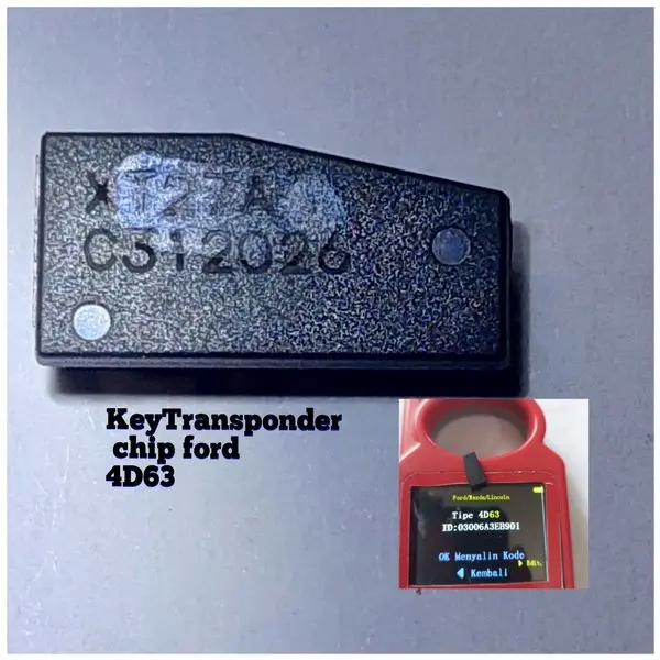 chip transponder immobilizer kunci ford escape fiesta focus - Shop ...